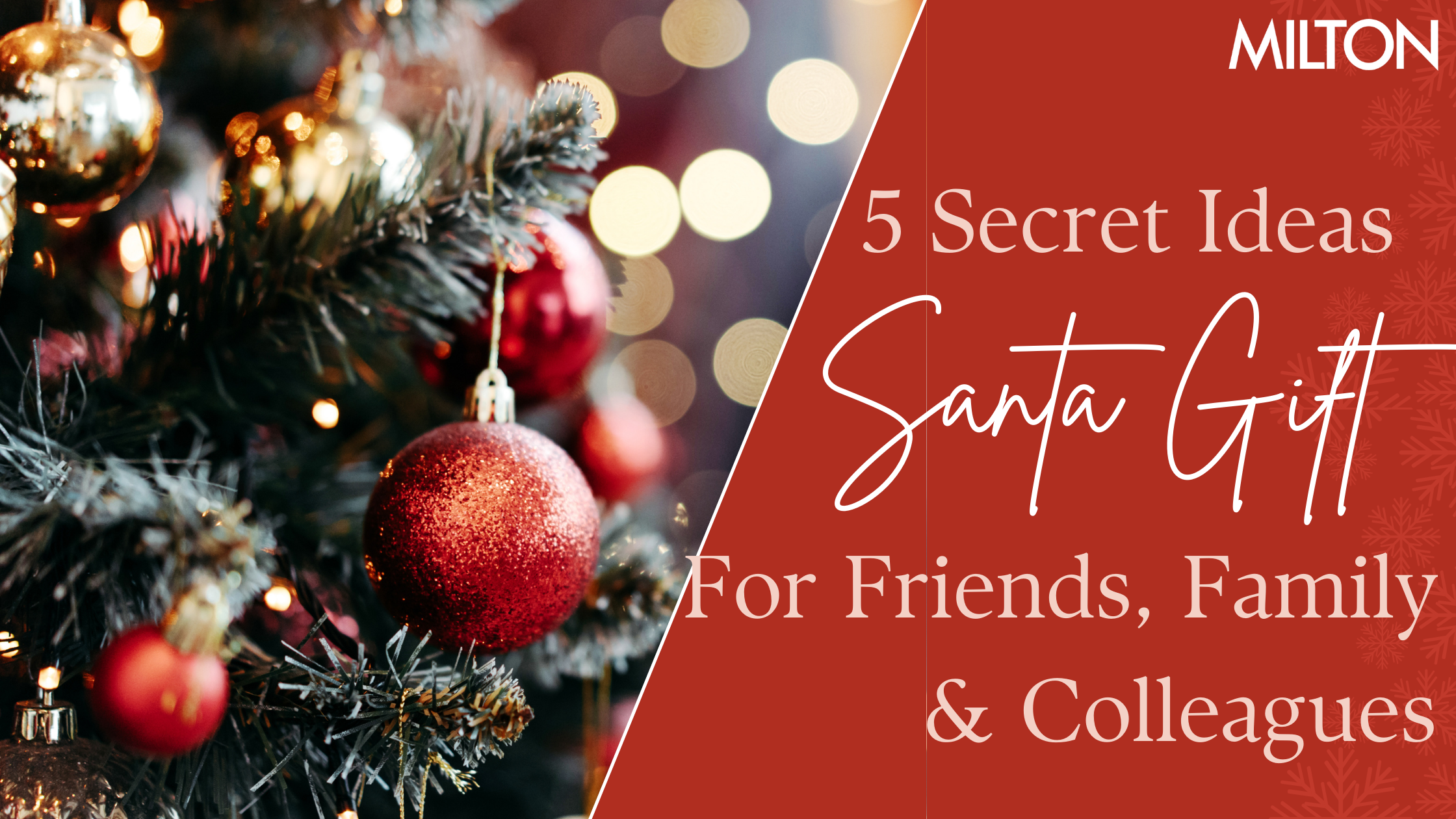 5 Best Secret Santa Gifts Ideas for 2025 | Milton