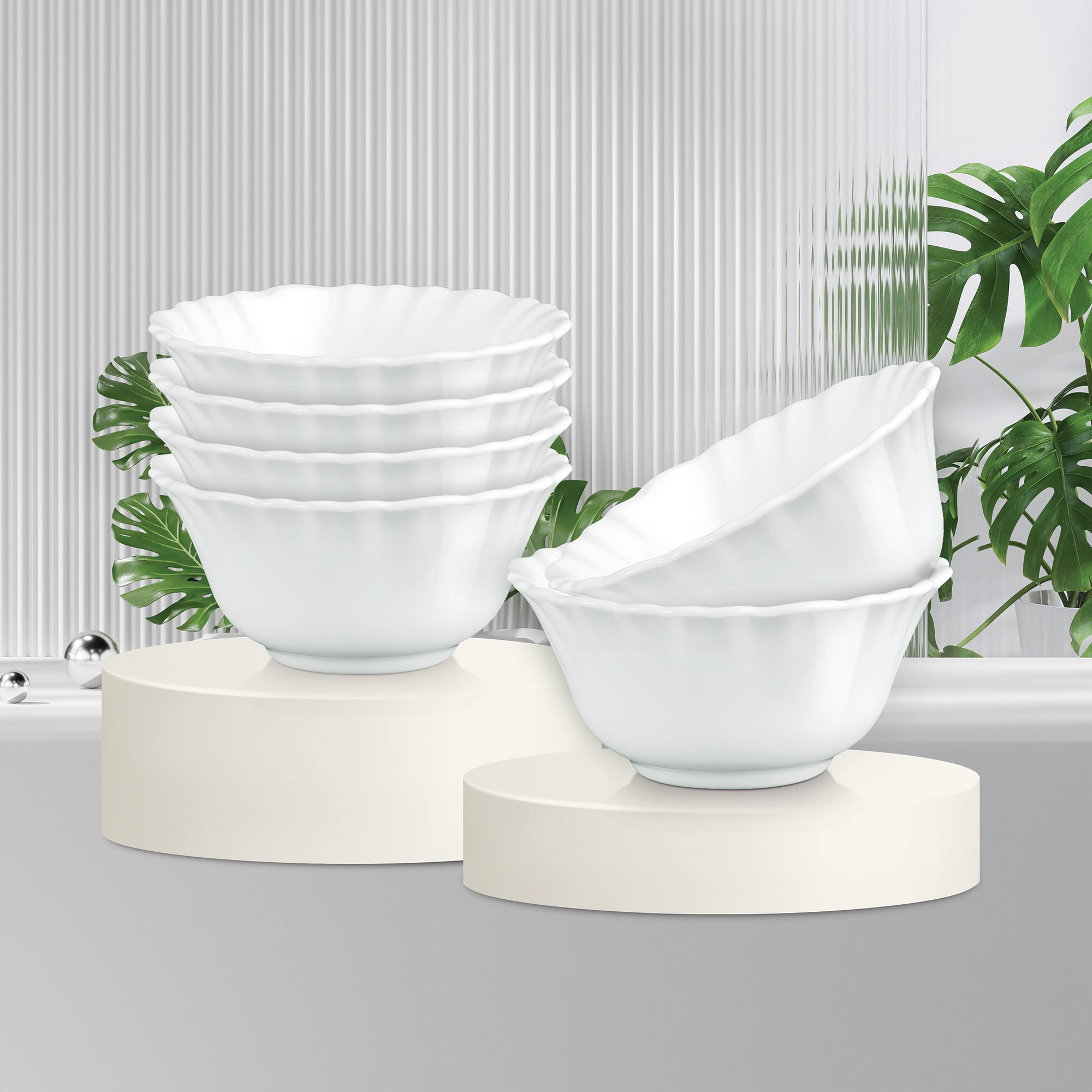 Aurelia Collection 6 Pcs Bowl Set - (Treo By Milton)