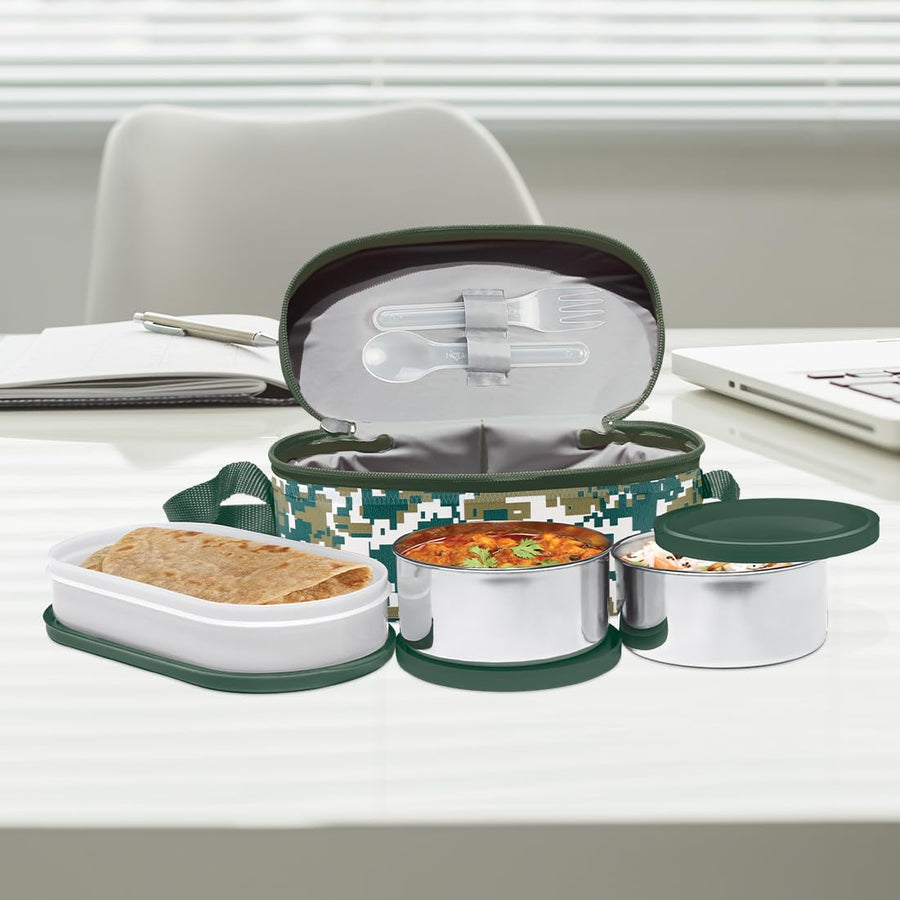 Buy Executive Lunch box, 3 Containers Online - Milton