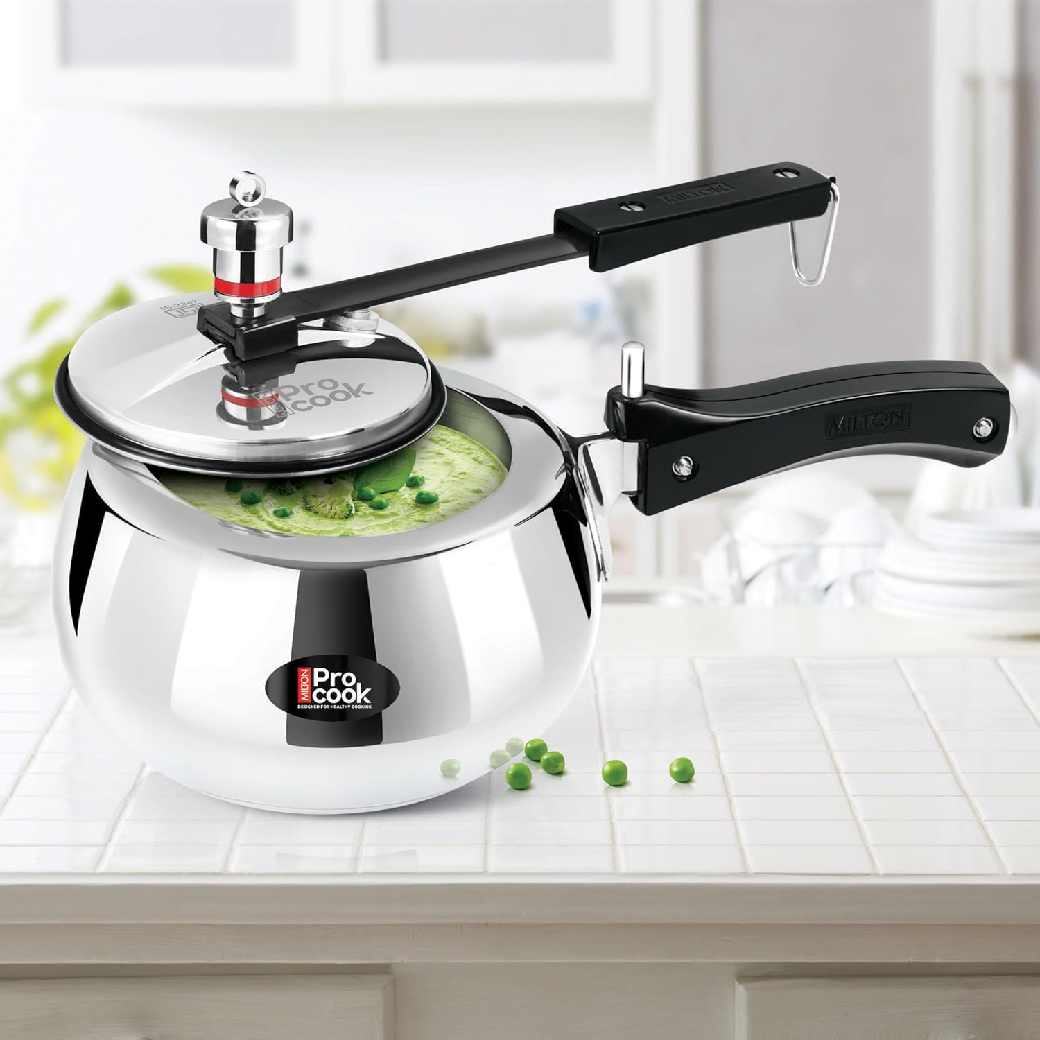 Buy Curve Stainless Steel Pressure Cooker Inner Lid Online at Best ...