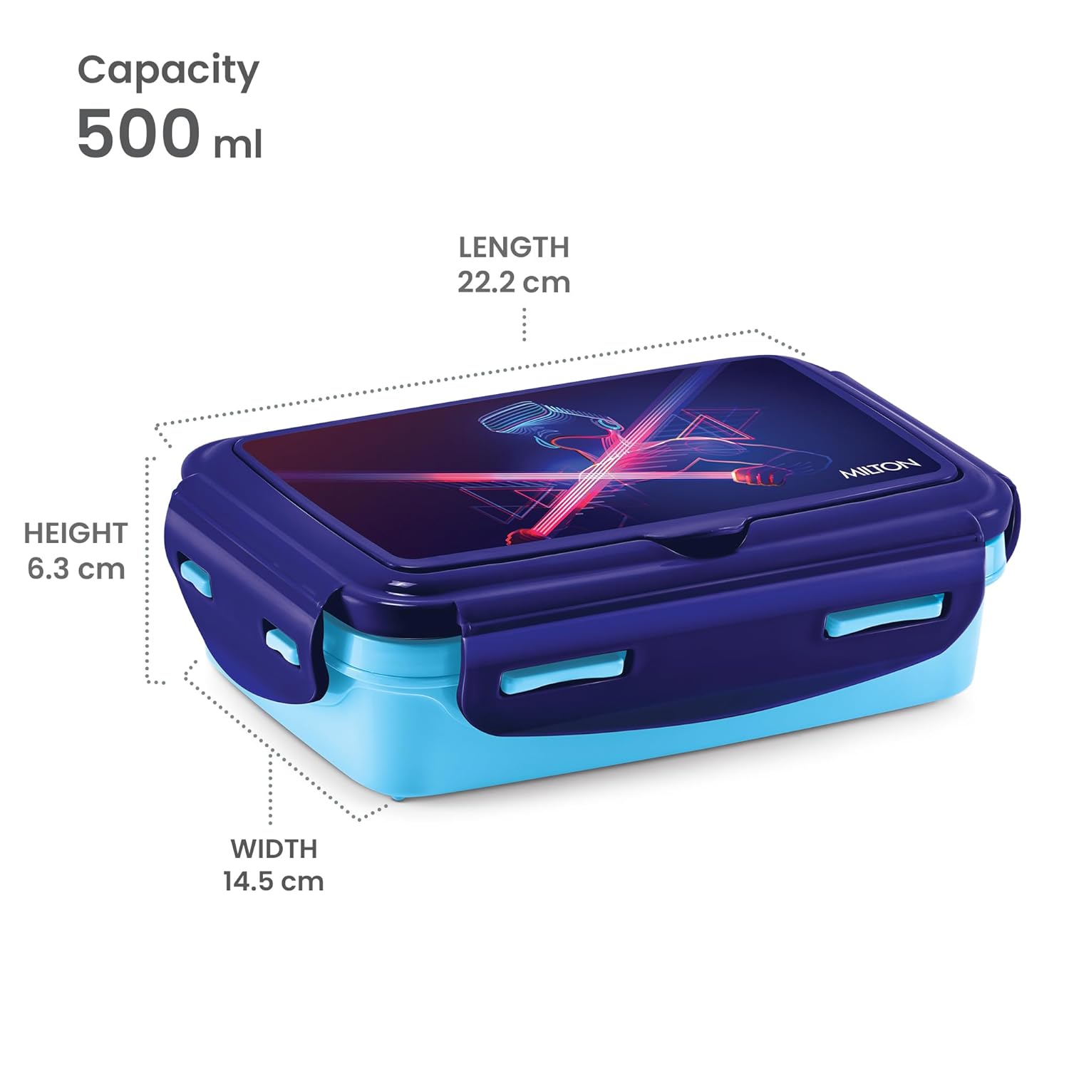 Buy Flavour Inner Stainless Steel Tiffin Box Online at Best Price | Milton