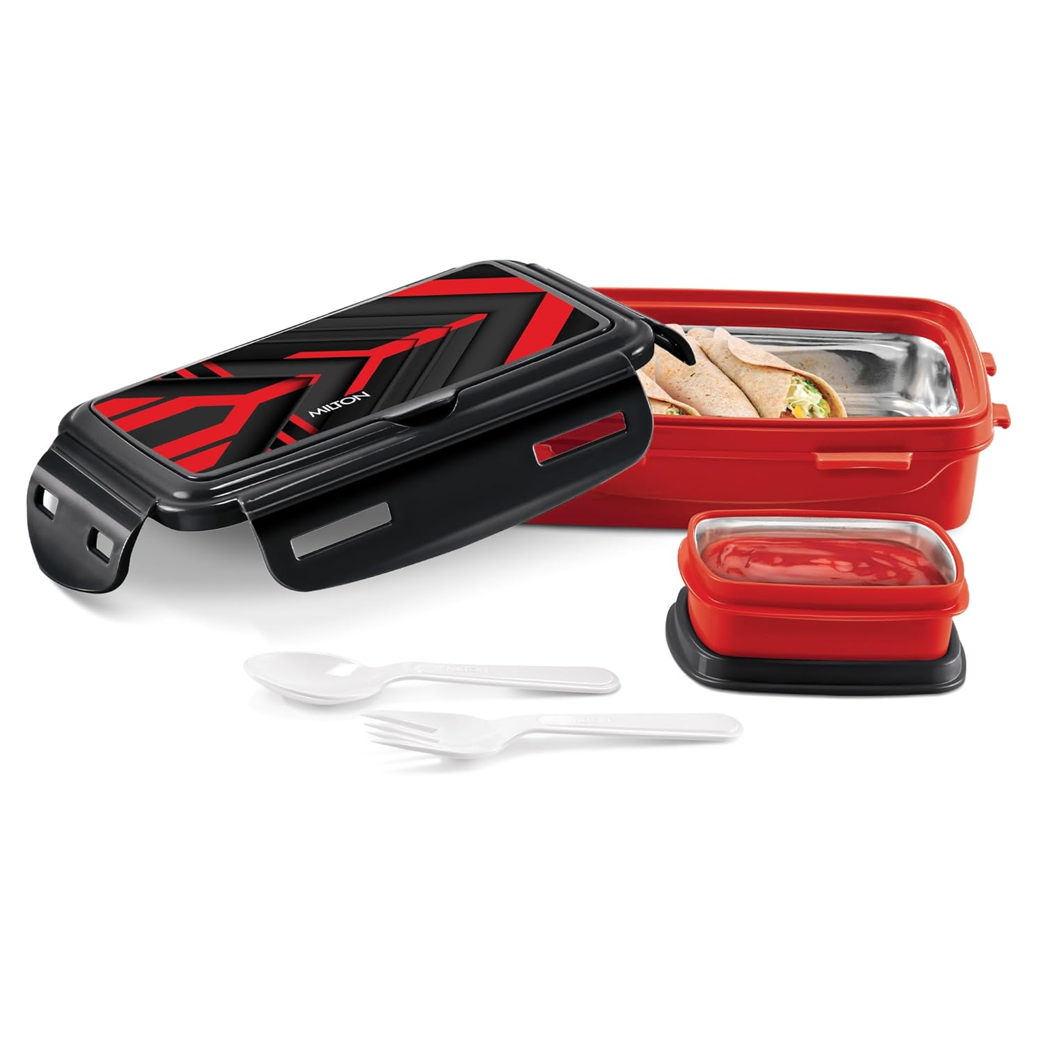 Buy Flavour Inner Stainless Steel Tiffin Box Online at Best Price | Milton