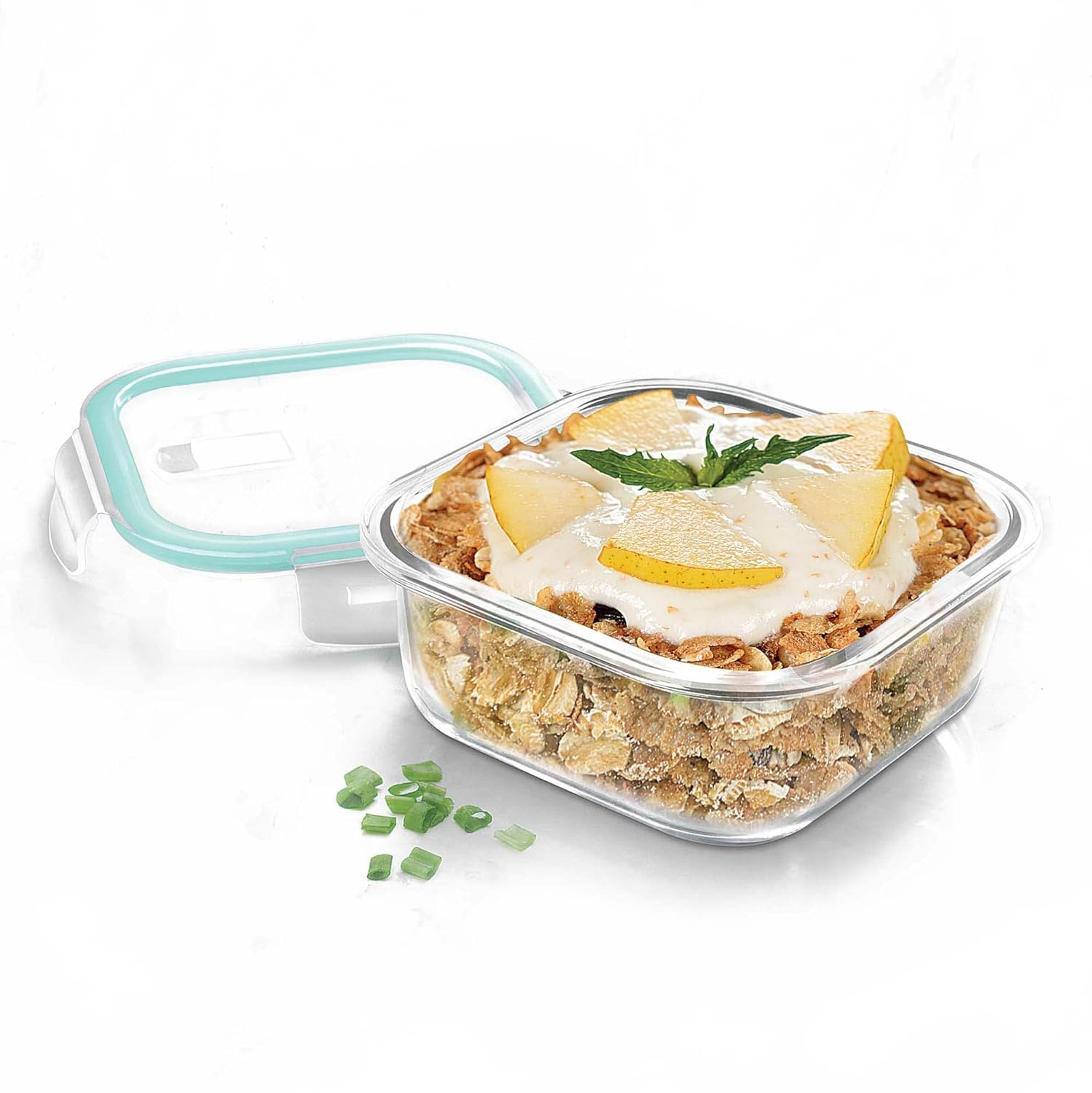 Buy Treo Clip Fresh Square Glass Container Online | Milton