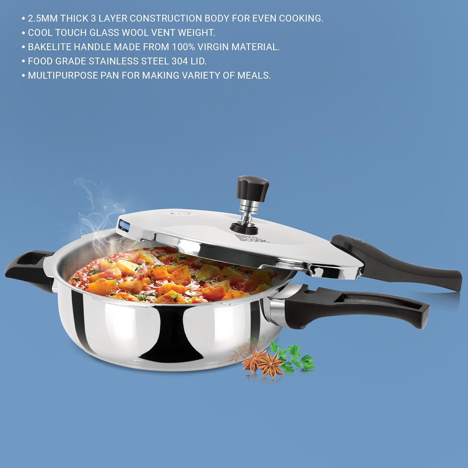 Buy Pressure Pan Online in India at Best Price | Milton ProCook