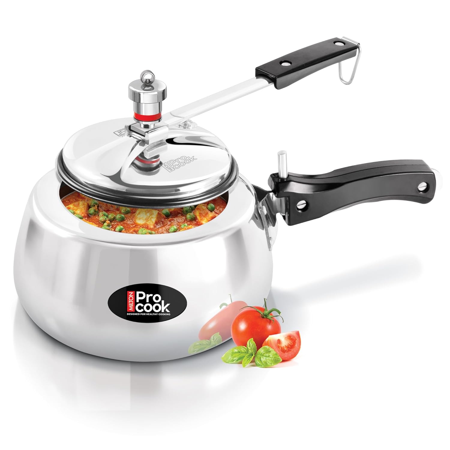 Buy Wide Base Pressure Cooker Inner Lid Aluminium Non Induction Online ...