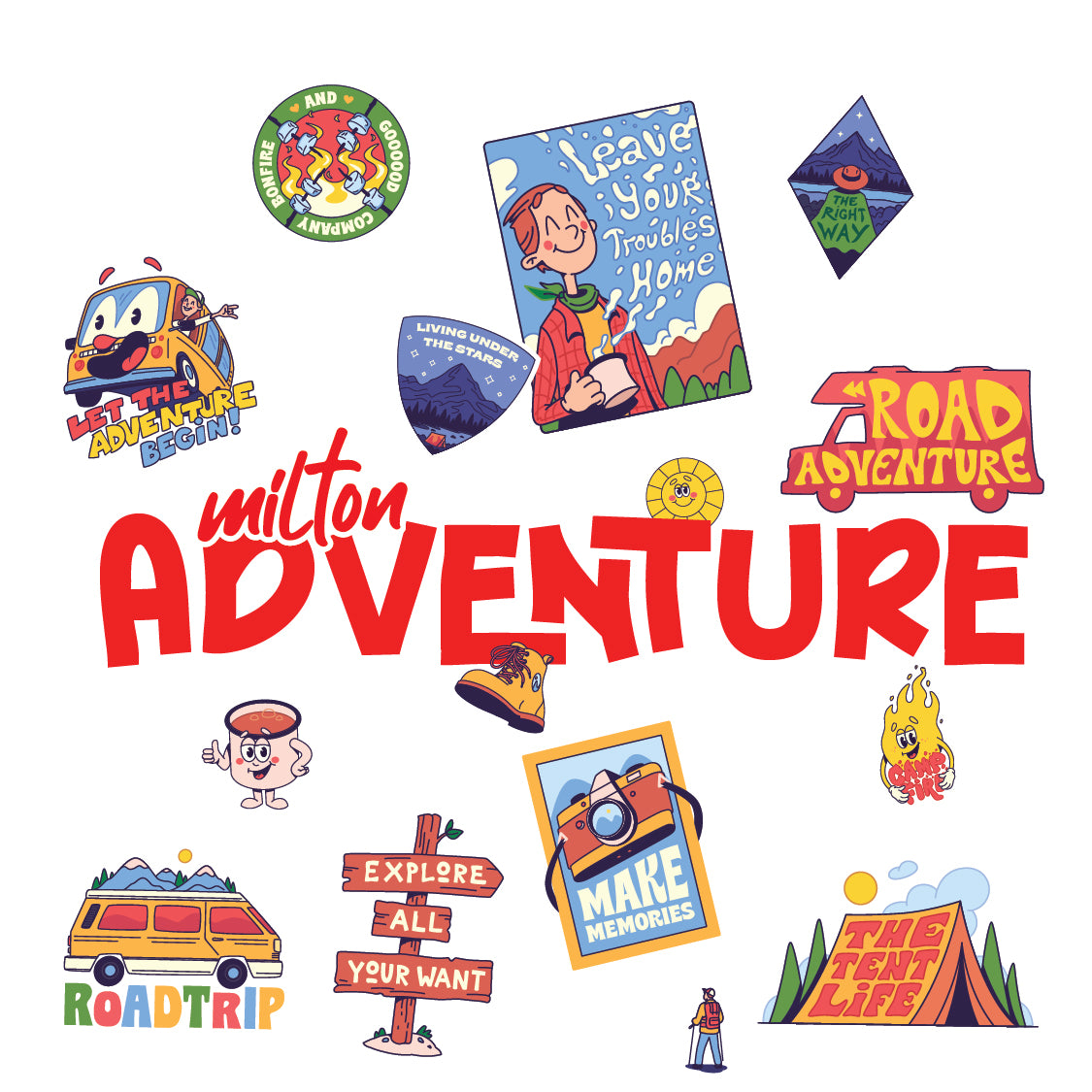 Buy 3D Vinyl Stickers Online | Milton