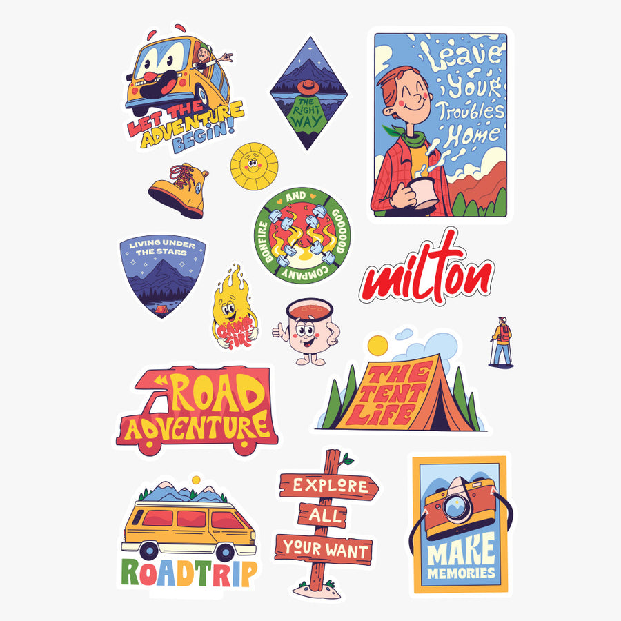Buy 3D Vinyl Stickers Online | Milton