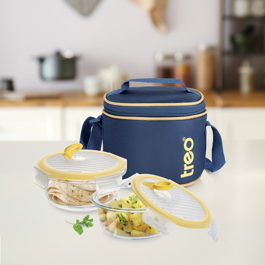 Buy Glass Lunch & Tiffin Box Online at Best Price | Milton
