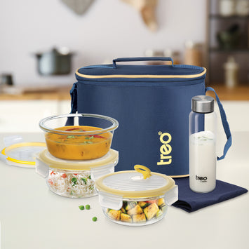 Buy Glass Lunch & Tiffin Box Online at Best Price | Milton