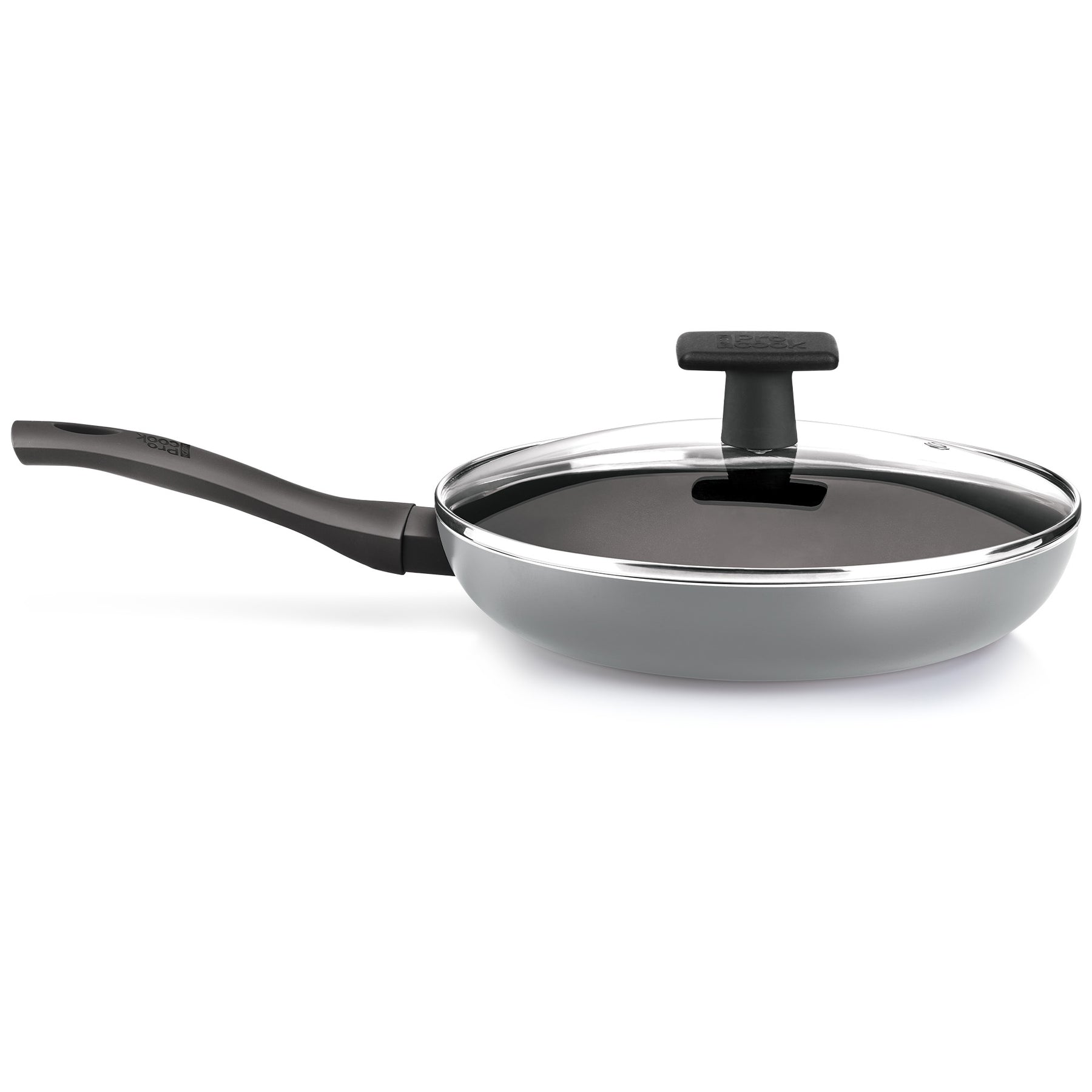 Fry Pan With Lid-Blackpearl-Induction (Milton Procook)
