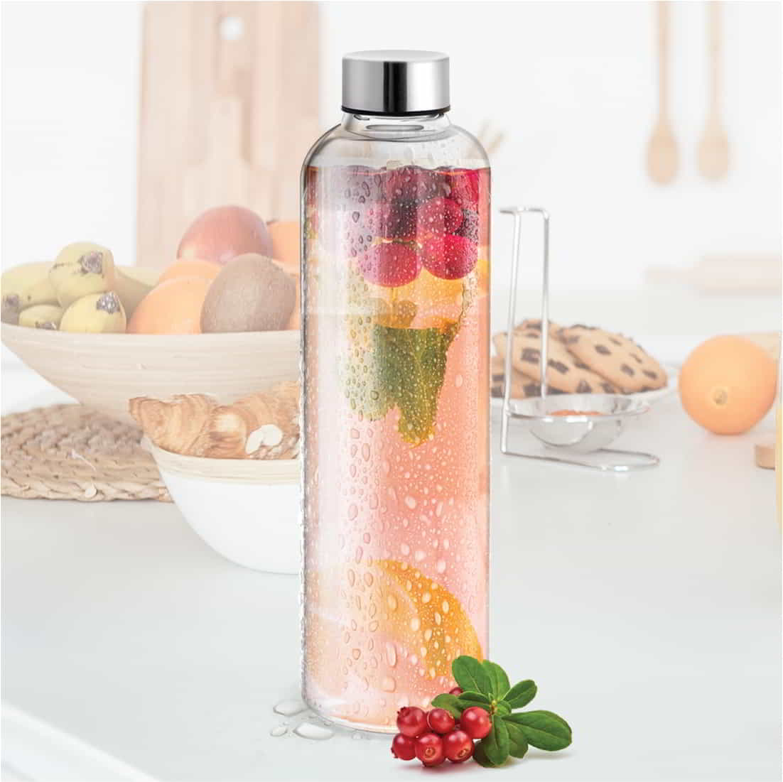 Buy Treo Clarion Borosilicate Glass Bottle Online at Best Price | Milton