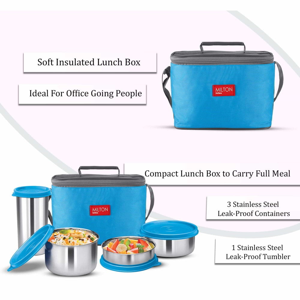 Buy Delicious Combo Lunch Box, 4 Containers - Milton
