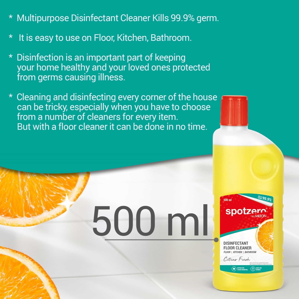 Buy Spotzero Disinfectant Floor Cleaner Online at Best Price | Milton