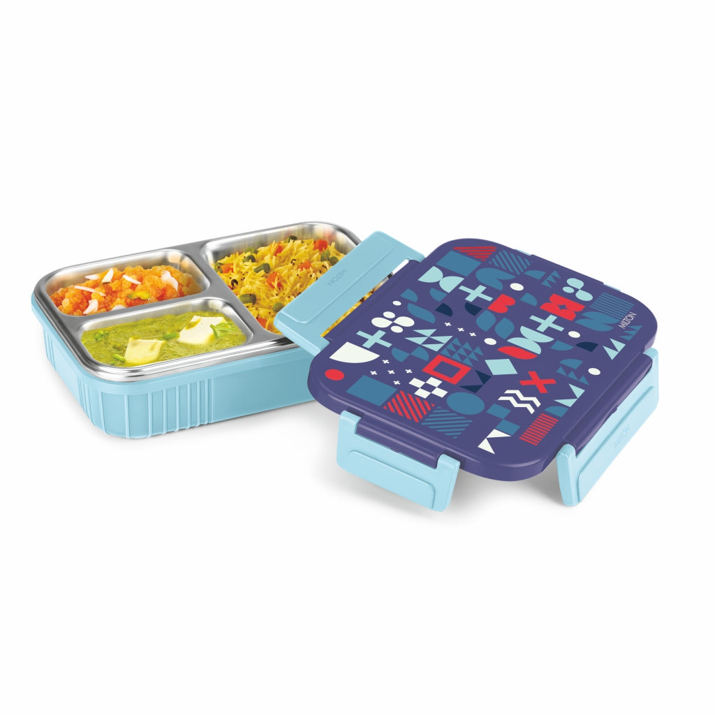 Buy Fun Feast Lunch Box 3 Compartments Online at Best Price | Milton