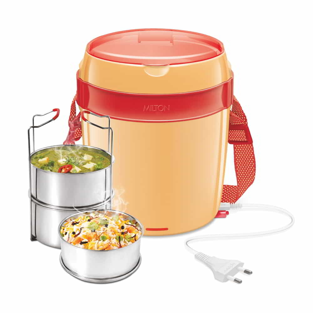 Buy Futron Electric Tiffin Box, 3PCS, 4PCS Tiered Containers - Milton
