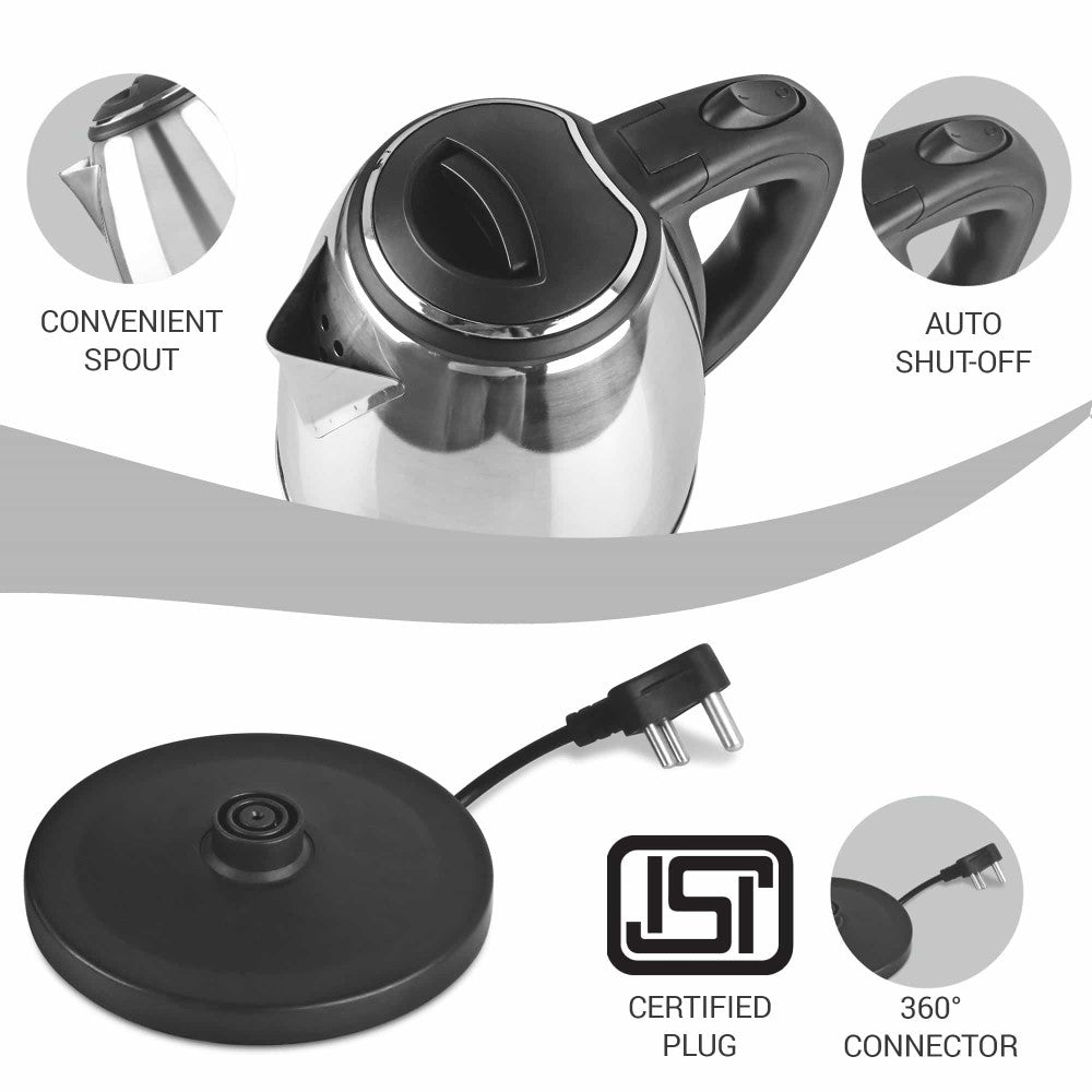 Buy Insta Electric Kettle 1.2L, 1.5L, 2L Online India - Milton