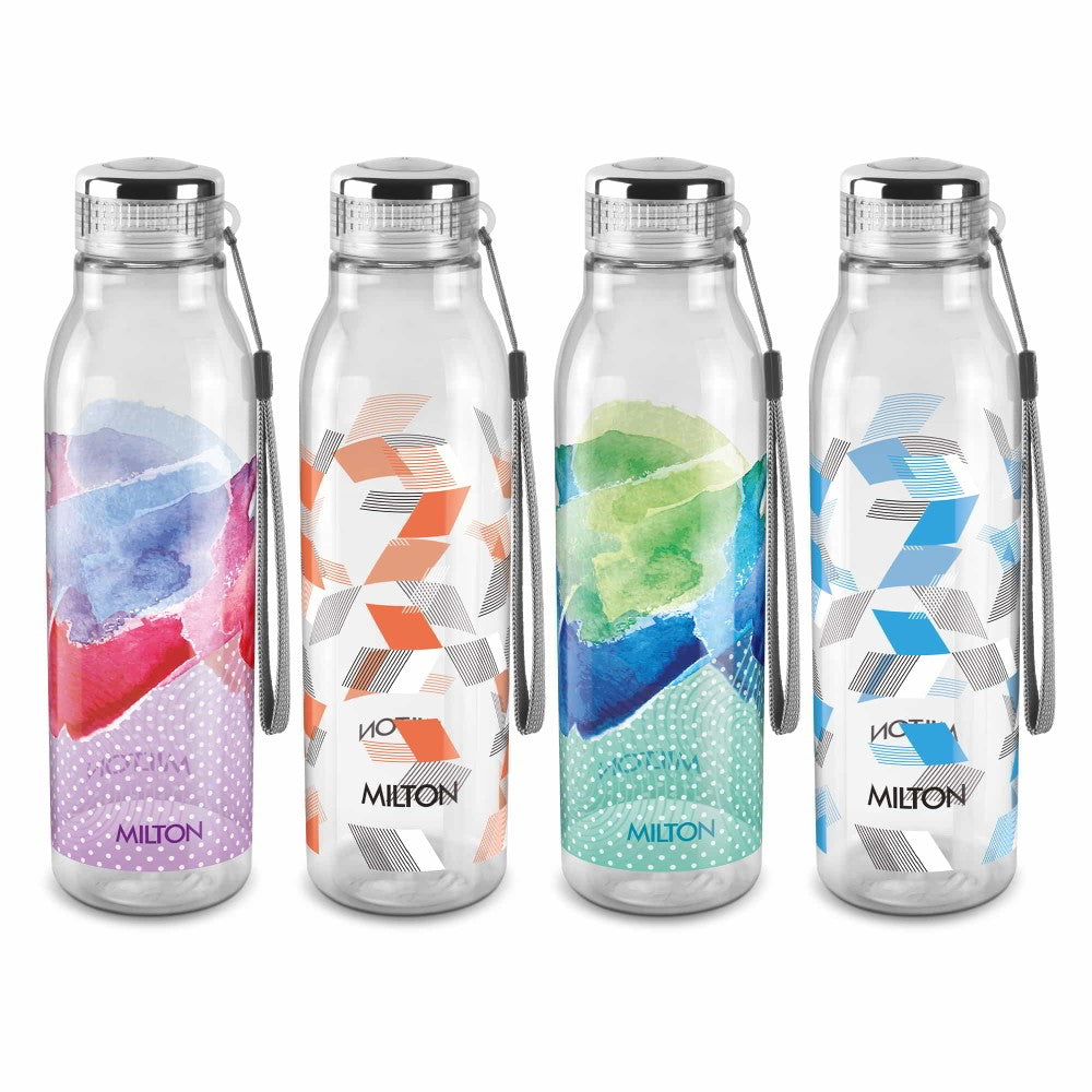 Buy Helix Bottle PET 1L Water Bottle Online - Milton