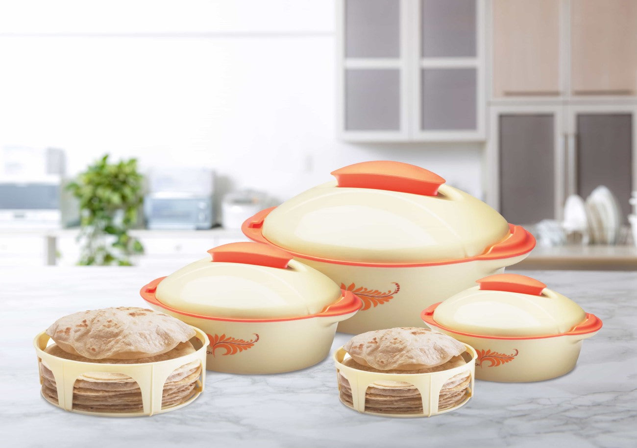 Buy Crisp Deluxe Stainless Steel Casserole 3PCS Set - Miton – Milton