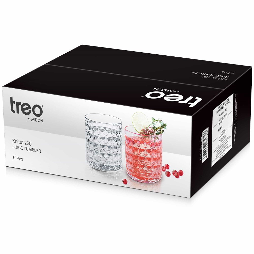 Buy Treo Knitts Juice Glass Tumbler Online at Best Price | Milton