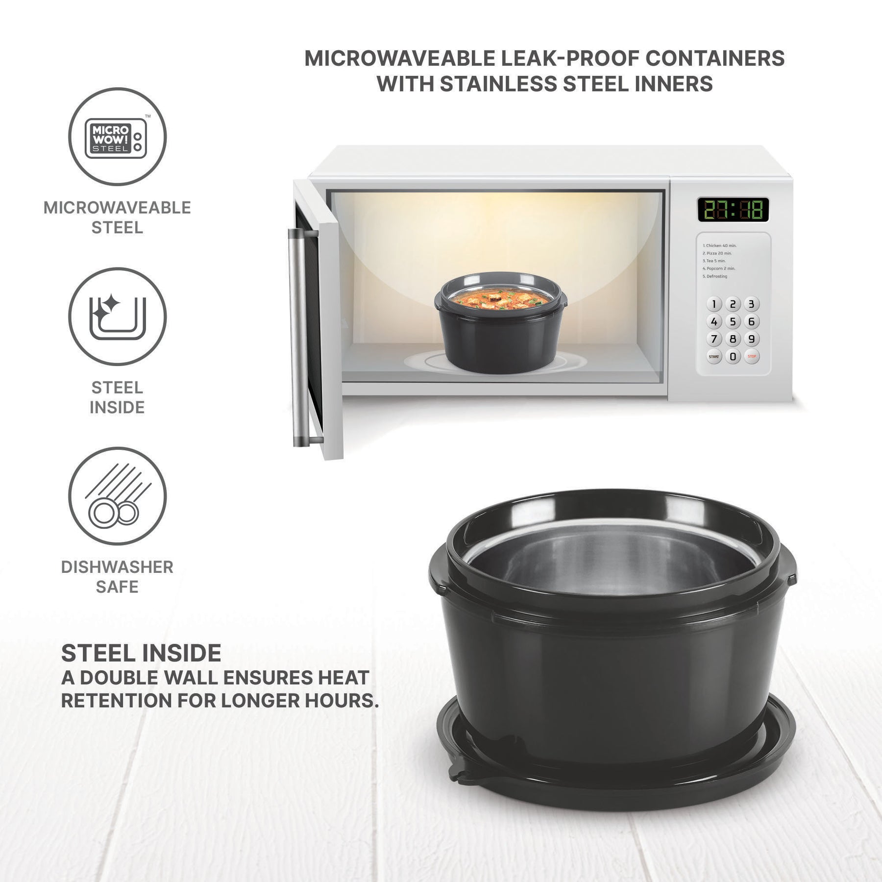 Buy Micro Meal Tiffin Online at Best Price | Milton