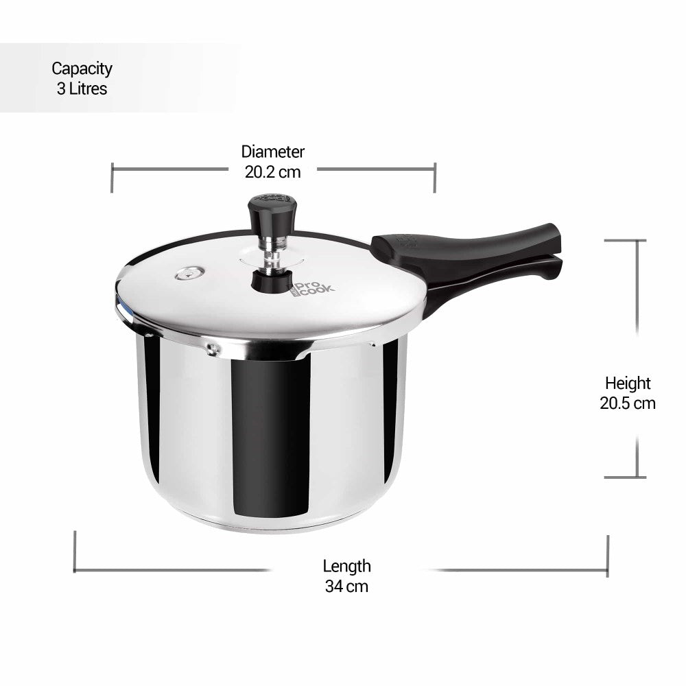 Stainless Steel Pressure Cooker Outer Lid (Milton Procook)