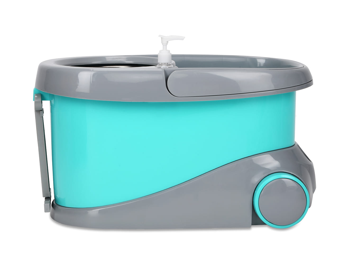 Buy Spotzero Prime Mop with Big Wheels and Stainless Steel Wringer | Milton