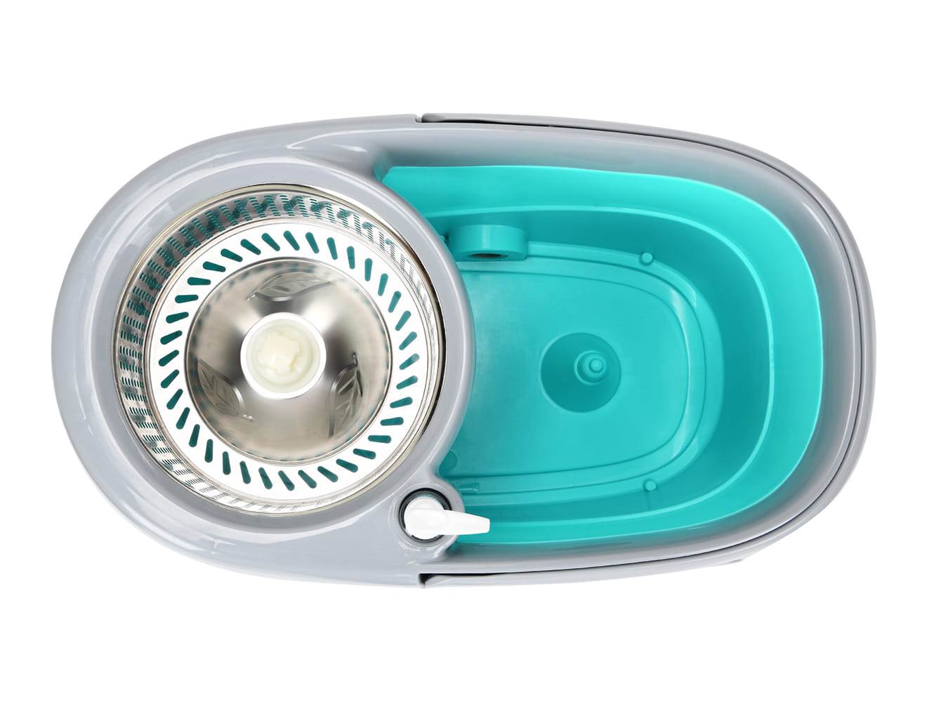 Buy Spotzero Prime Mop with Big Wheels and Stainless Steel Wringer | Milton