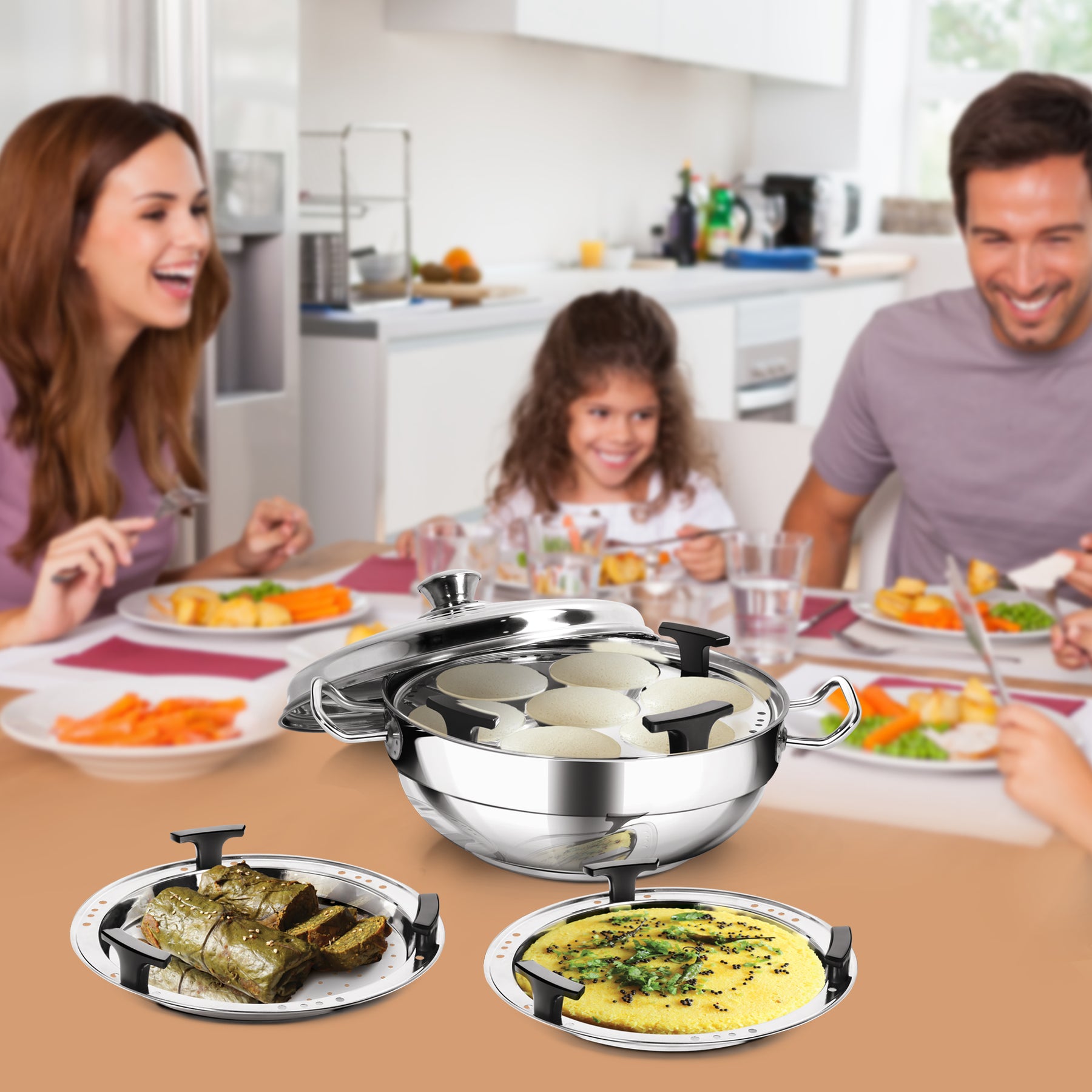 Buy Multi Kadhai With Lid Online at Best Price | Milton ProCook