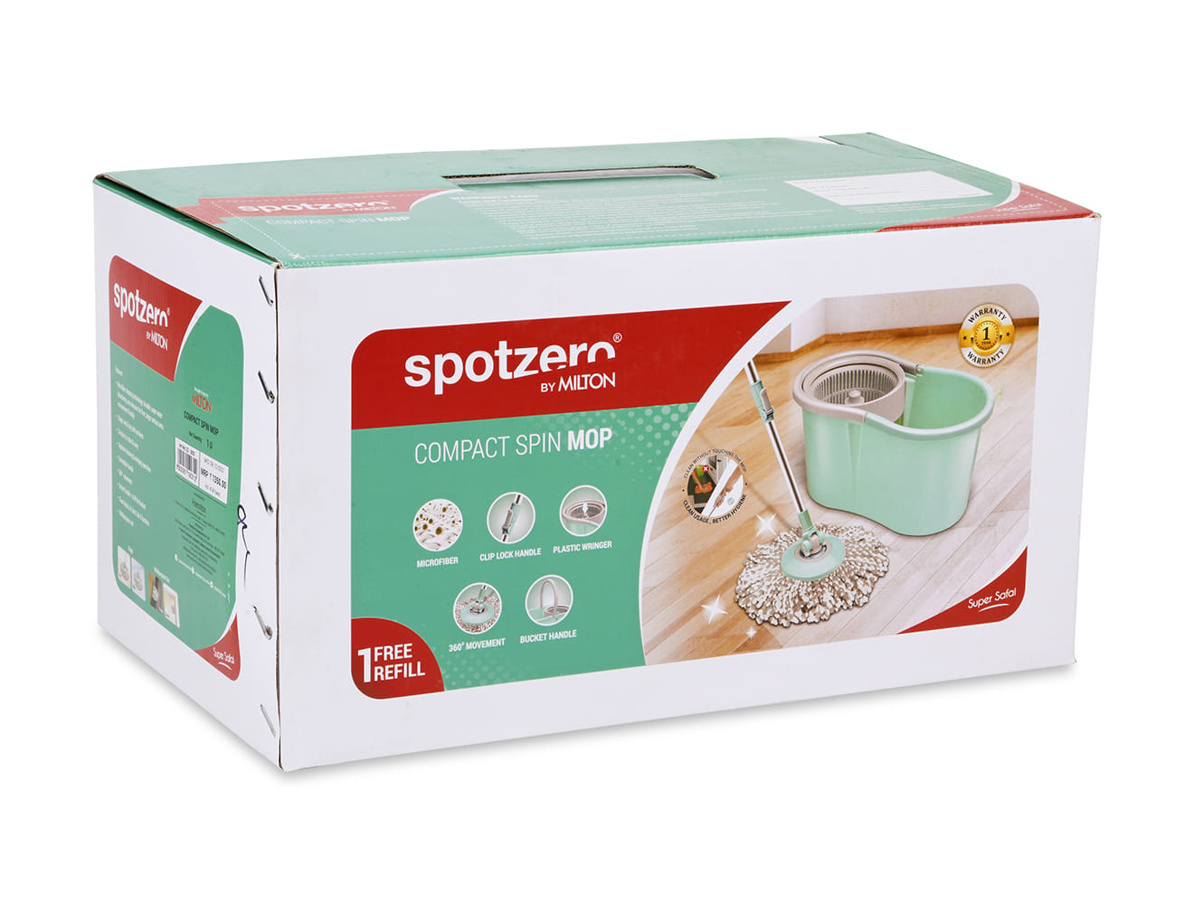 Buy Spotzero Smart Spin Mop Online at Best Price | Milton