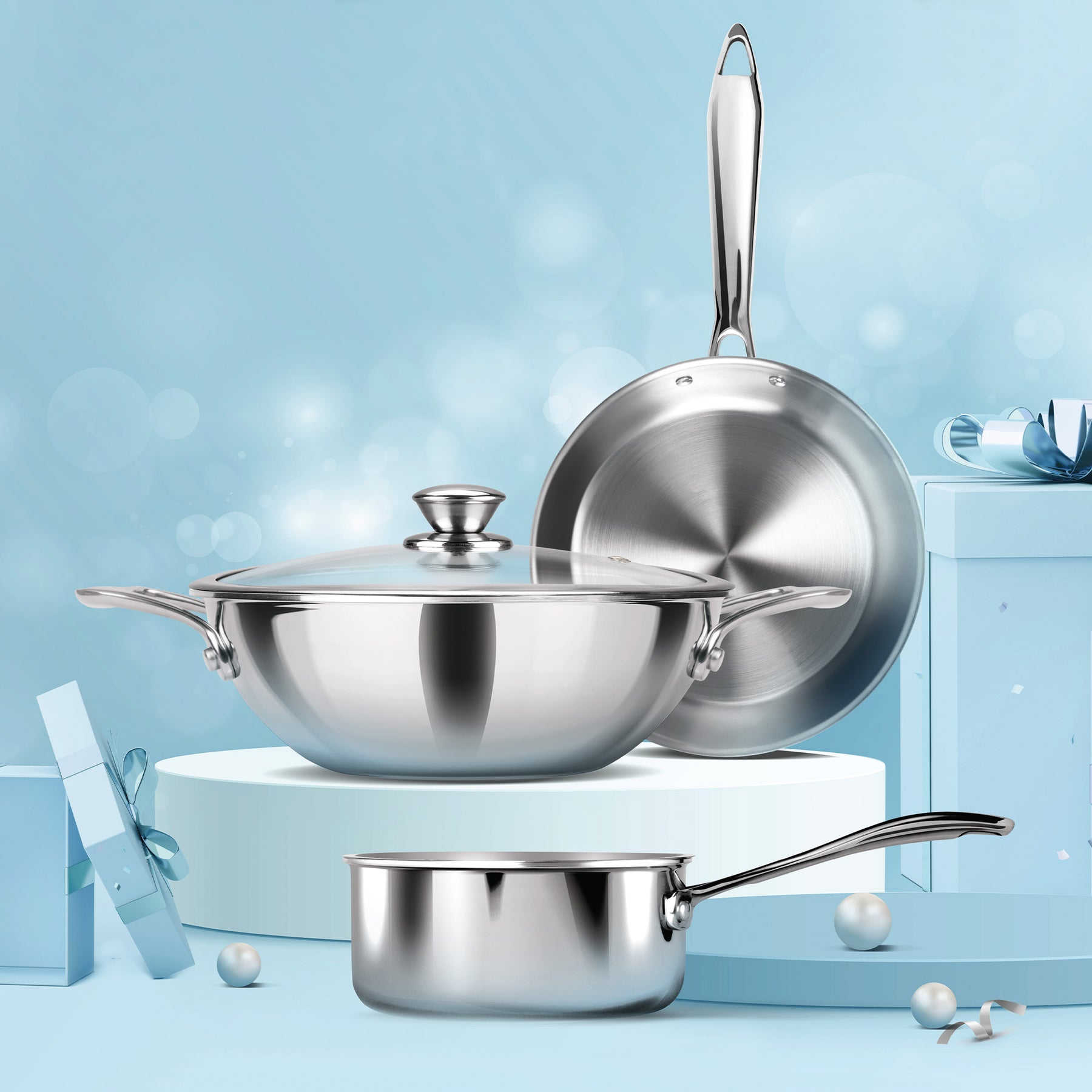 Buy Triply 4 Pcs Set Online at Best Price | Milton ProCook