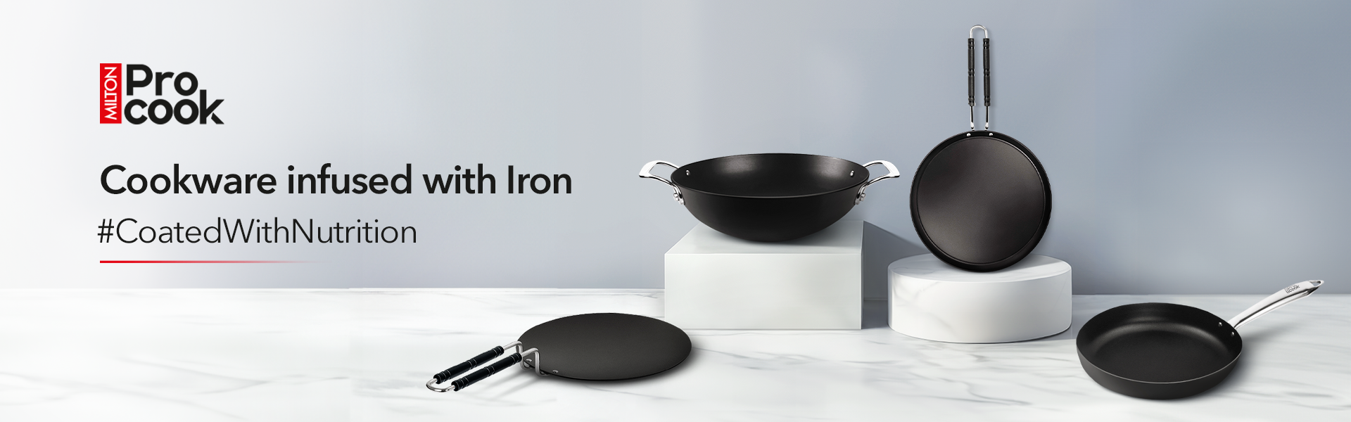 Buy Iron Cookware Online @ Upto 30% Off | Milton ProCook