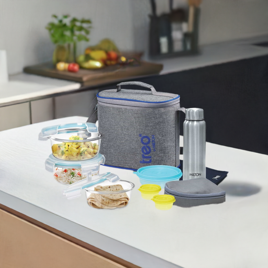 Buy Treo All Fresh Premier Glass Tiffin Online at Best Price | Milton