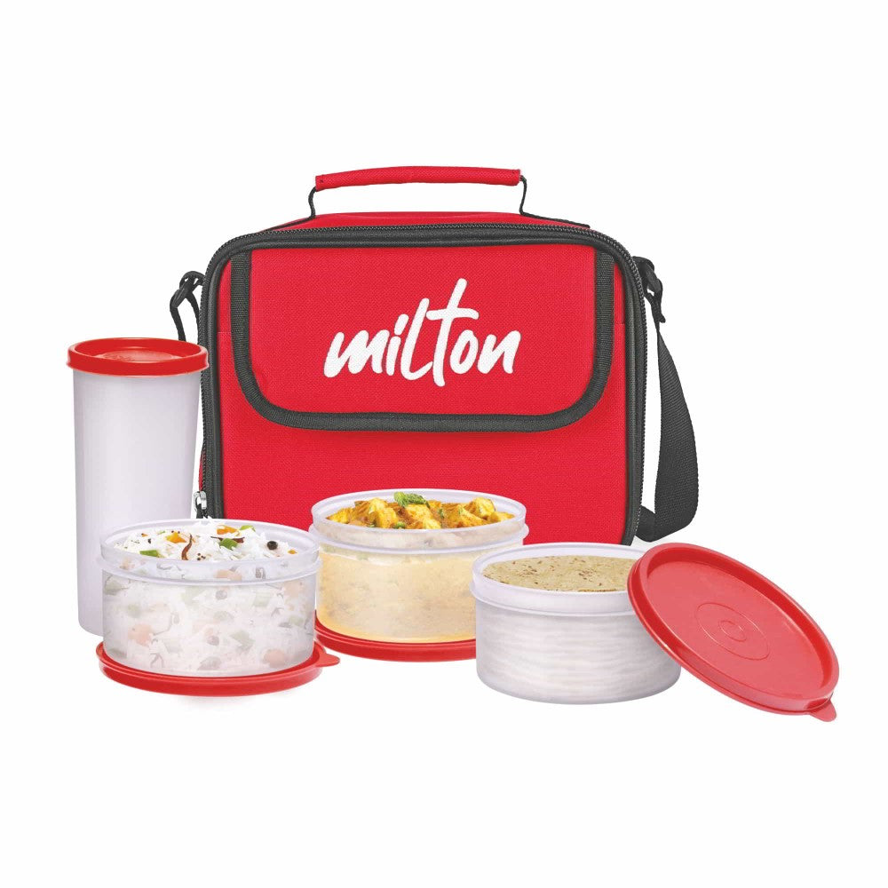 Buy Meal Combi 4 Containers Insulated Lunch Box - Milton